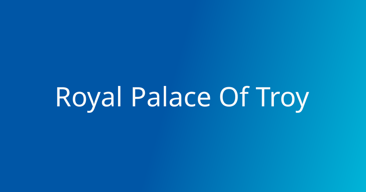 Order Authentic Chinese Online | Royal Palace Of Troy - Pickup Available